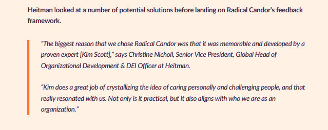 How to Get and Give Feedback Using the Radical Candor Order of Operations